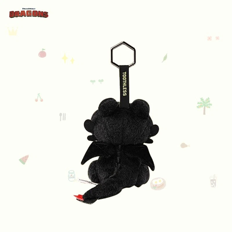 Jual Gramedia Tunjungan : Toothless Plush Doll Pendant Bag Keychains ...