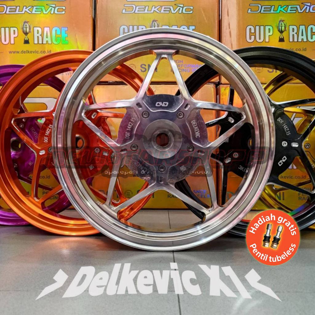 Jual Velg Racing Palang Bintang Delkevic DND X1 CNC 185 215 ring 14 ...