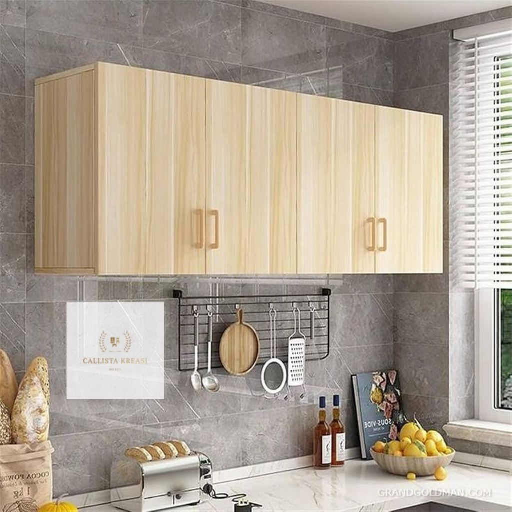 Jual RAK DAPUR ATAS/KITCHEN ATAS 4 PINTU | Shopee Indonesia