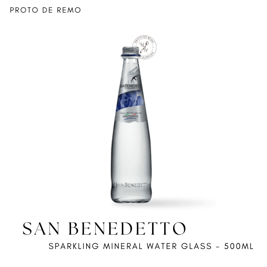 Jual [oddsolshop] pekanbaru/San Benedetto Sparkling Water Glass 500 ml ...