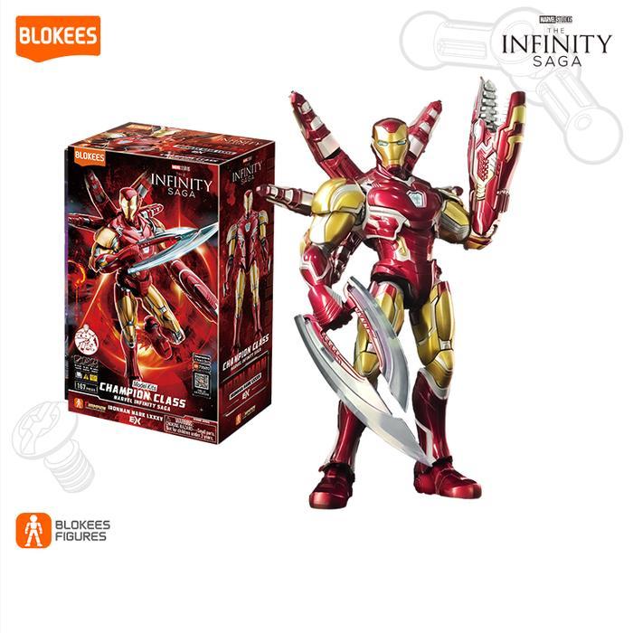 Jual BLOKEES Figures Marvel Heroes Champion Class CC Iron Man Captain ...