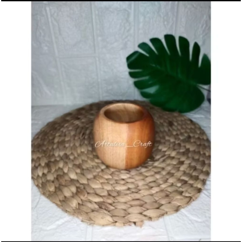 Jual Cangkir / Gelas Bulat Kayu Mahoni dim 8cm | Shopee Indonesia