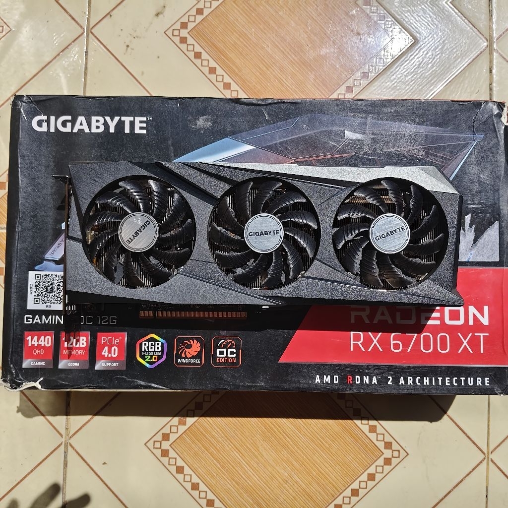 Jual VGA RX 6700 XT Gigabyte 12GB Bekas Second | Shopee Indonesia