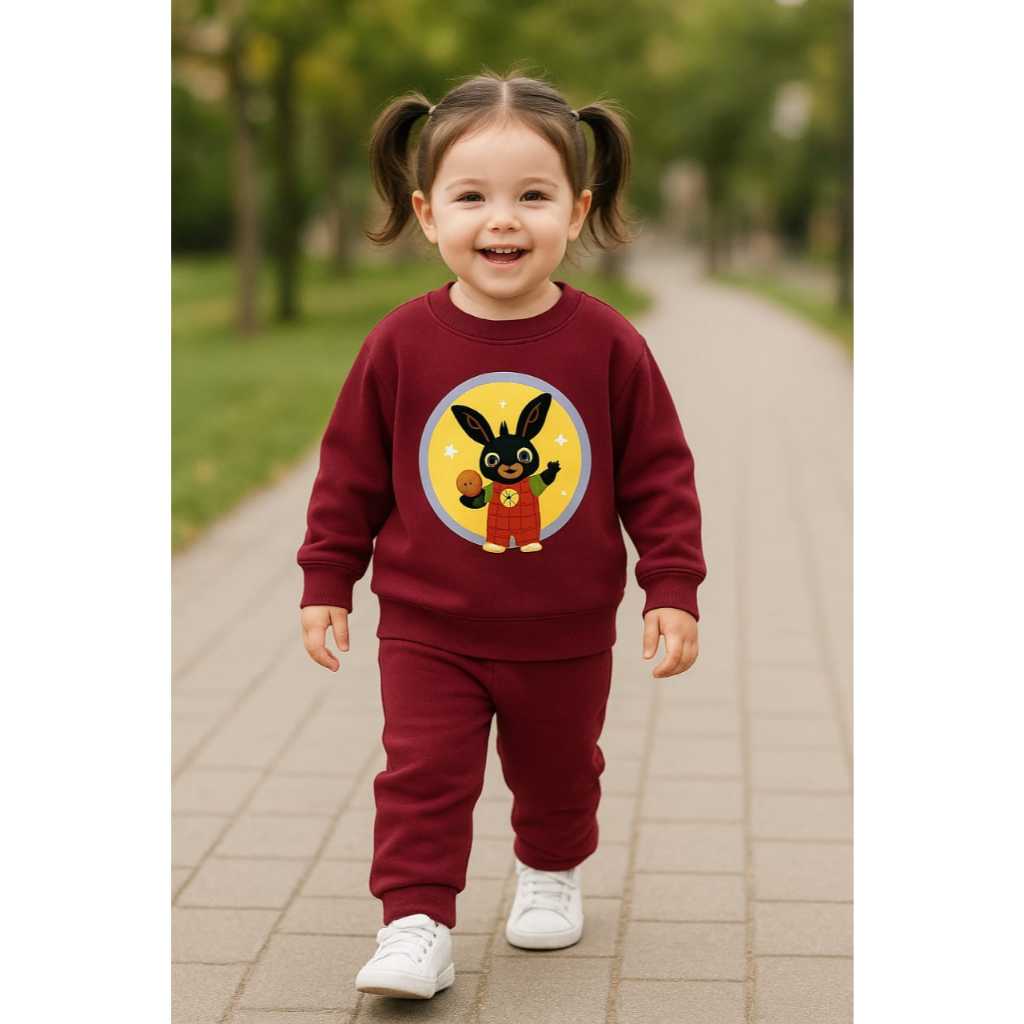 Jual Setelan jogger anak baju anak Bing oneset anak karakter Bing bunny ...