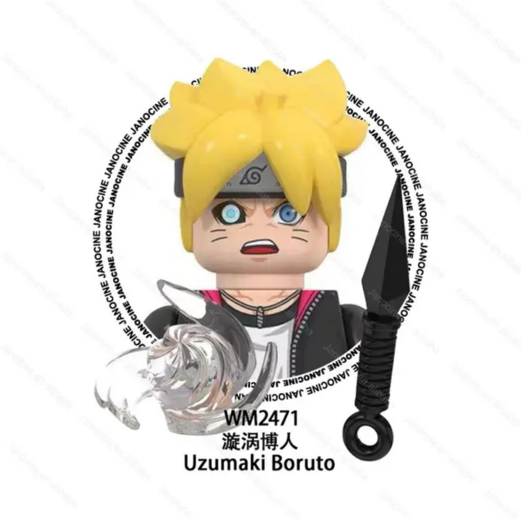 Jual WM2471 Mainan Koleksi Anak Merakit Figur Anime Jepang Boruto ...