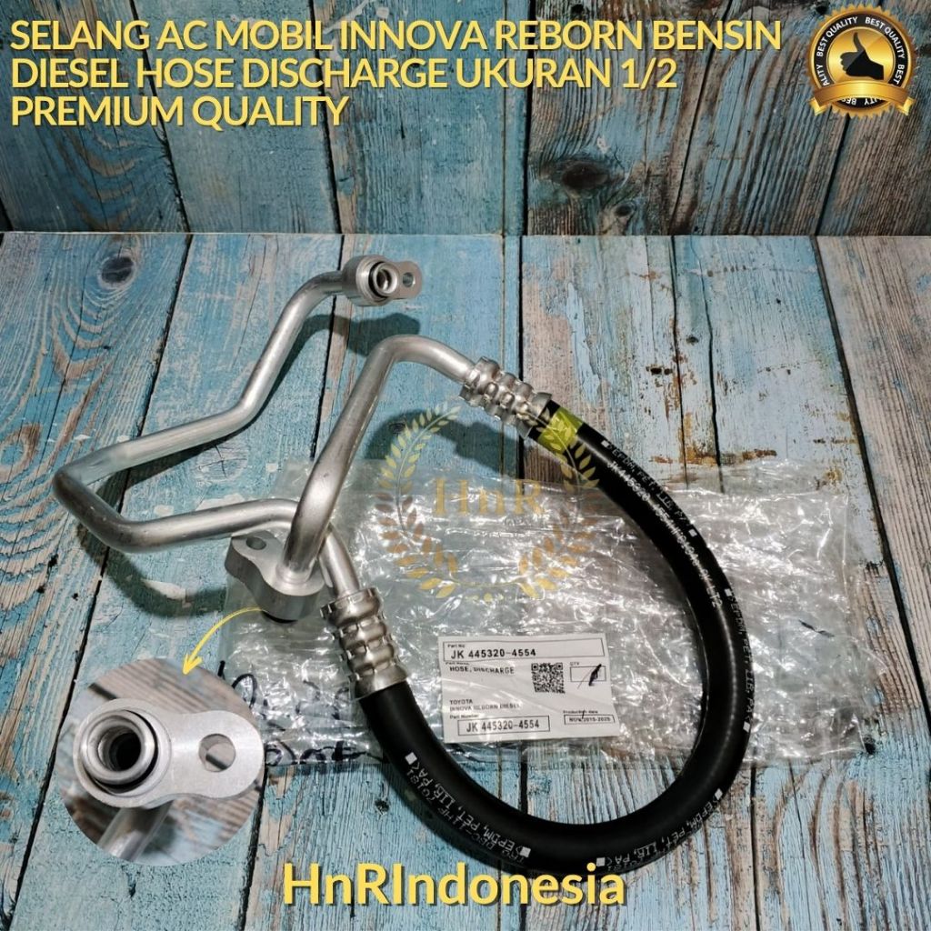 Jual Selang Ac Mobil Innova Reborn Bensin Diesel Hose Discharge Ukuran ...
