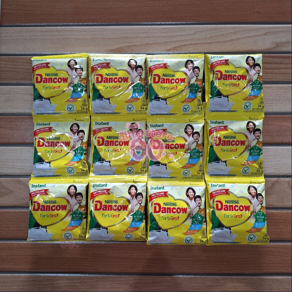 Jual Susu Dancow bubuk sachet 26gr murah 1 renceng isi 10 susu bubuk ...
