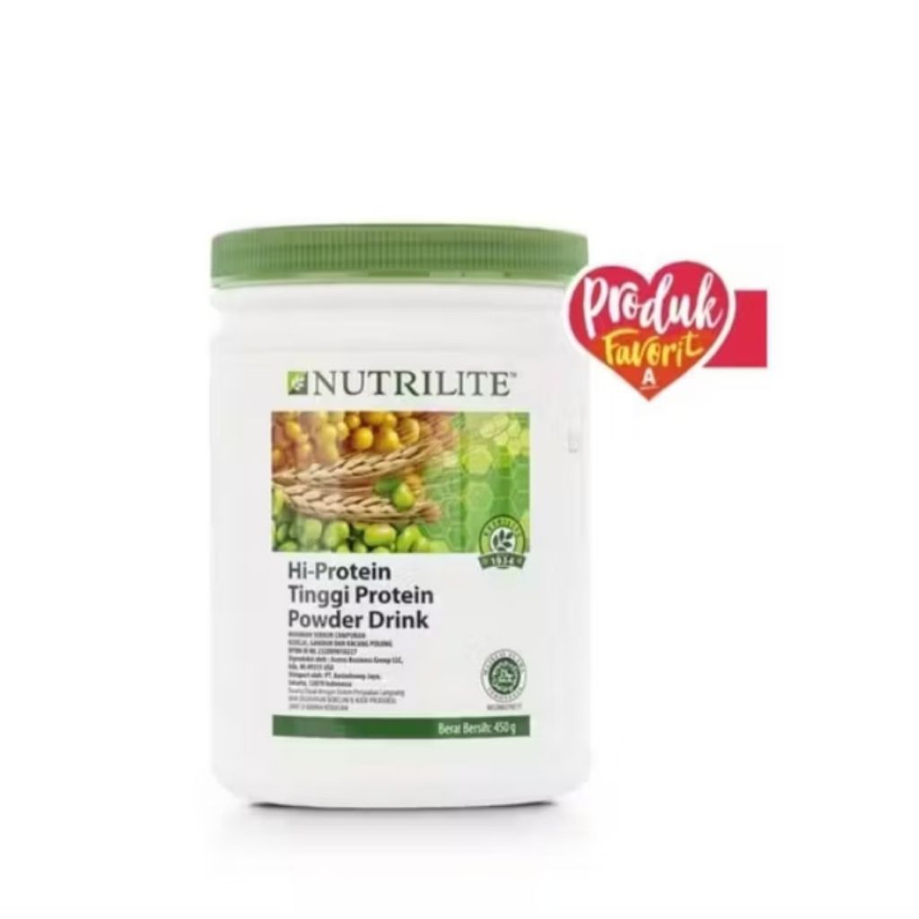 Jual NUTRILITE HI-PROTEIN ALL PLANT / AMWAY ORIGINAL | Shopee Indonesia