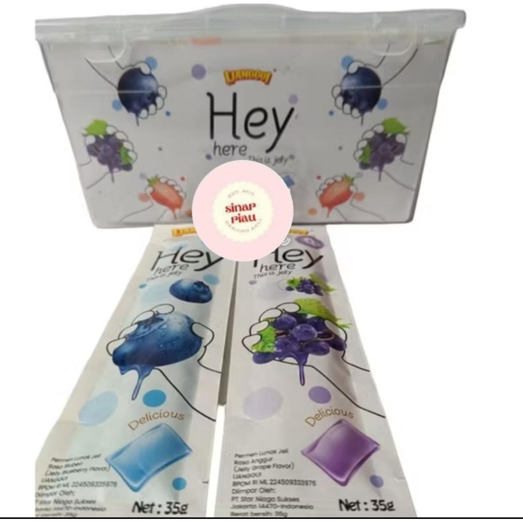 Jual LIANGGUI HEY JELLY ISI 30 X 35g | Shopee Indonesia