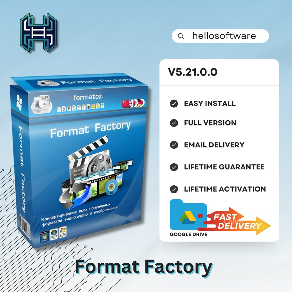 Jual Format Factory v5.21.0.0 Full Version (Versi Terbaru) | Shopee Indonesia