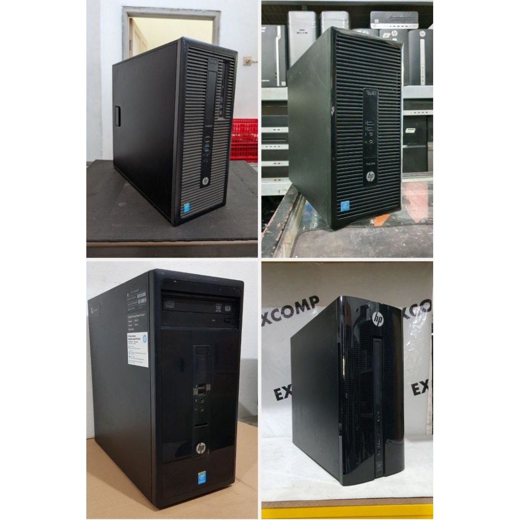 Jual CPU HP TOWER CORE i3/i5/i7 (GEN4) - RAM 8GB - STORAGE HDD/SSD, PC ...