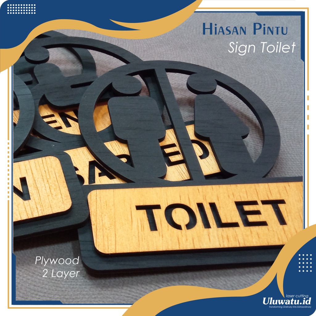Jual PAPAN TANDA TOILET - SIGN TOILET - DISABILITAS - SIGN BOARD - SIGN ...