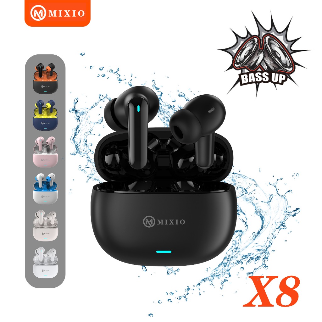 Jual MIXIO X9 TRUE WIRELESS BLUETOOTH EARPHONE TWS MINI EARBUDS ...
