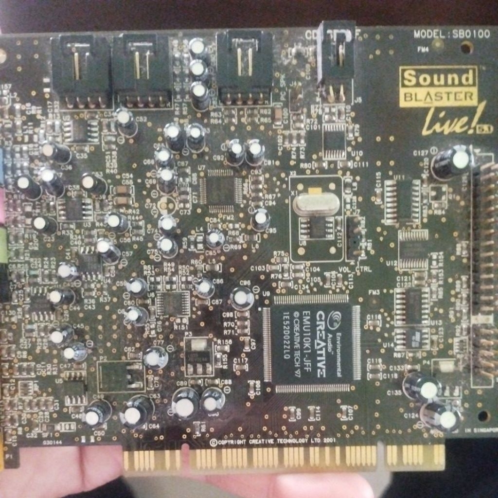 Jual CREATIVE SOUND BLASTER LIVE ! PCI SOUND CARD | Shopee Indonesia
