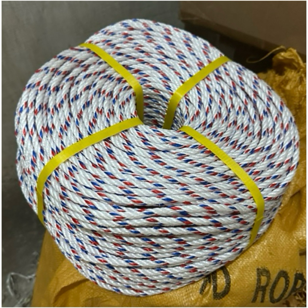 Jual tali nylon putih 8mili // 6.6kg ( HARGA 200meter ) Tali tambang ...