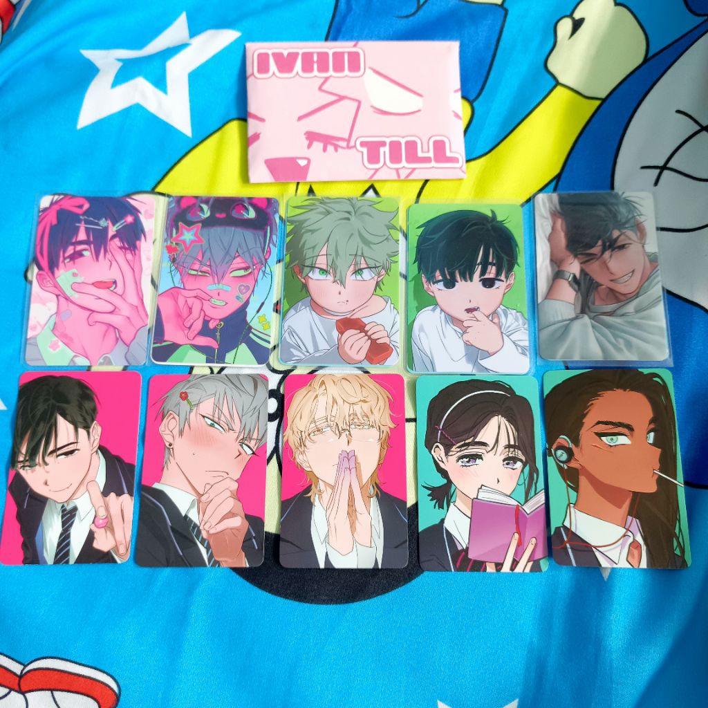 Jual Alienstage alnst official merch IvanTill R6 photocard + School ...