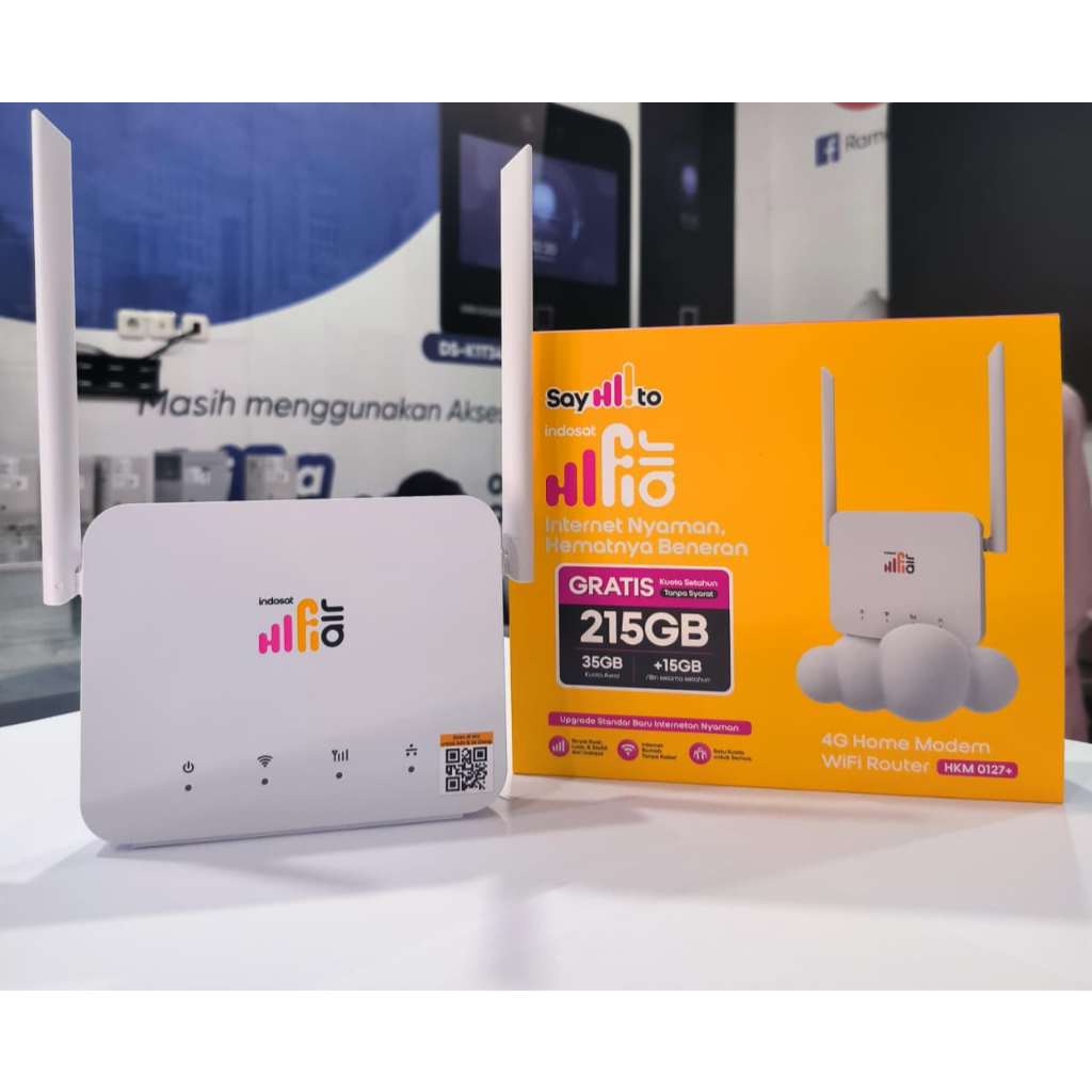 Jual HIFI AIR INDOSAT HKM0127+ (KUOTA 215GB) 4G ONLY 4G UNLOCK - 32 ...