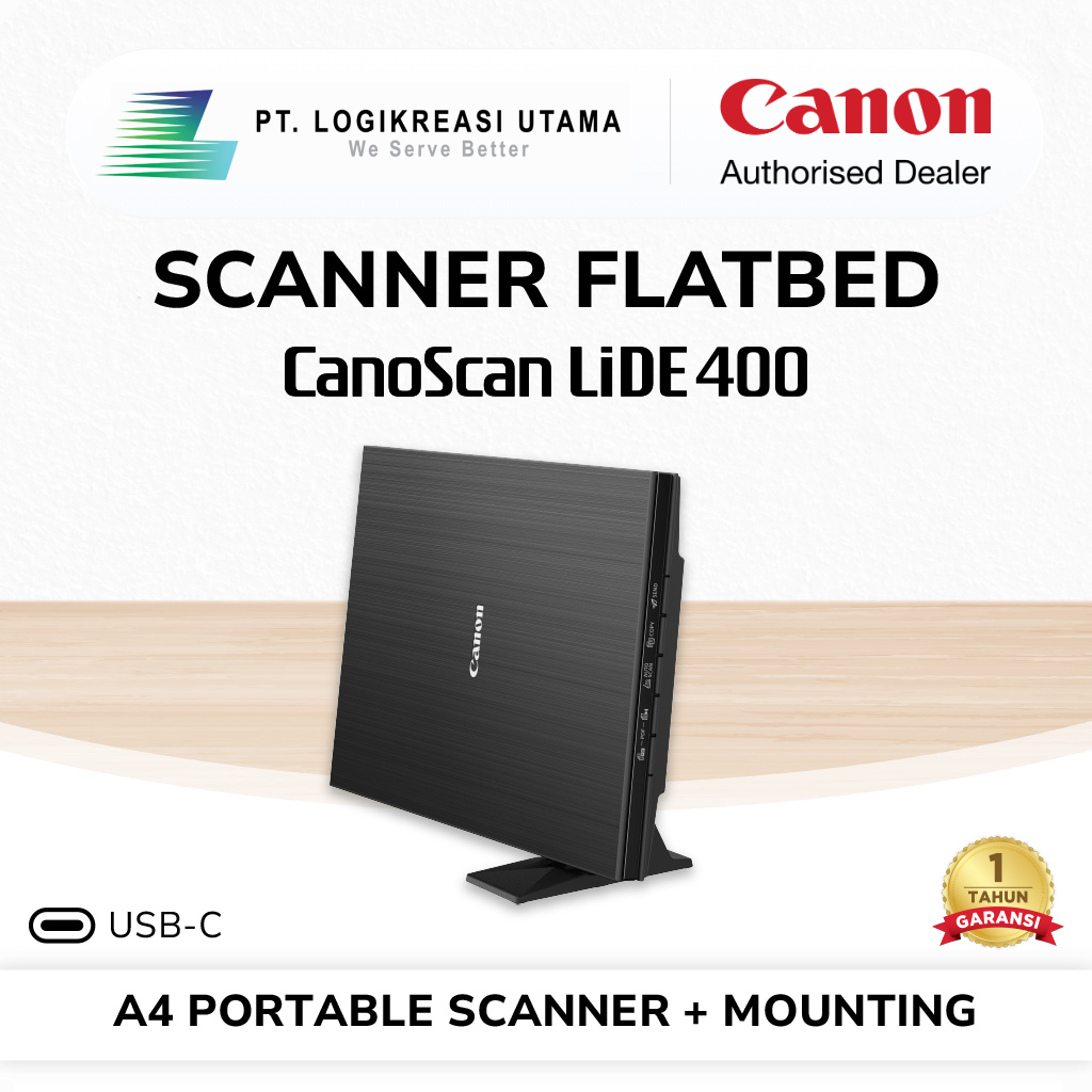 Jual Canon Scanner A4 Portable Canon CanoScan Lide 400 Vertikal ...