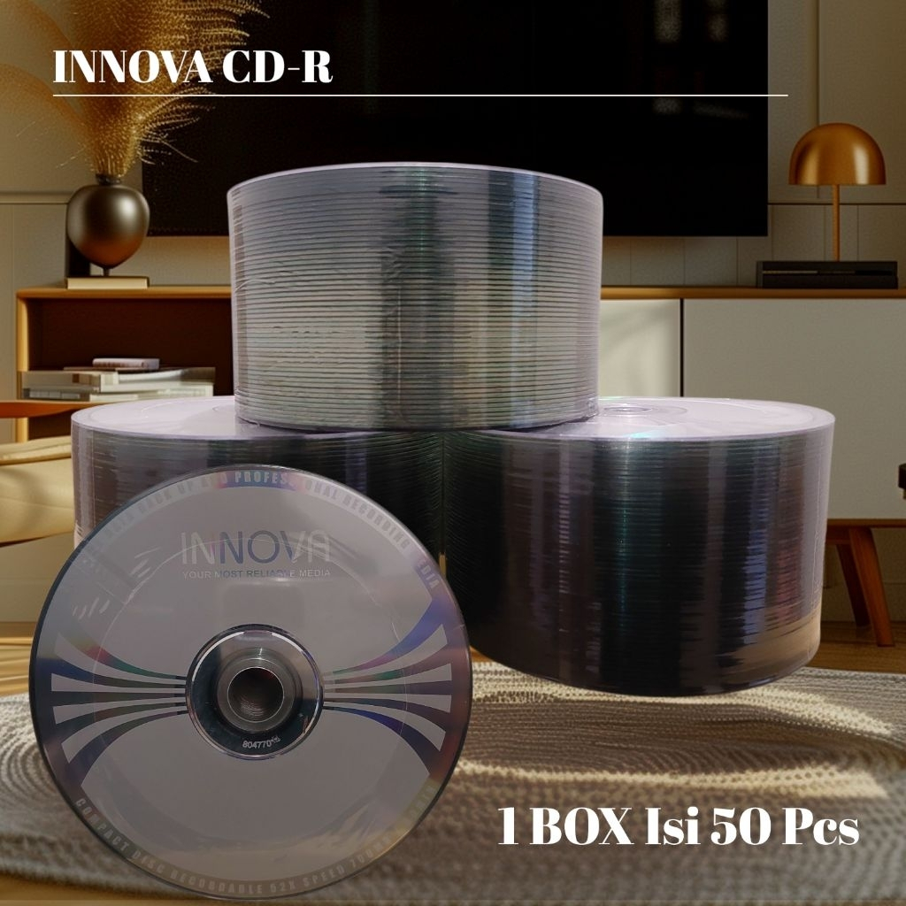 Jual CD-R INNOVA Kapasitas 700Mb / 80 Menit Speed 52x Isi : 50 Pcs ...
