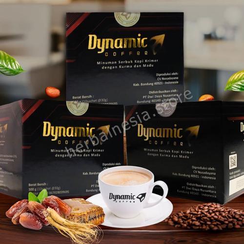 Jual Dynamic Coffee Original 1 Box Isi 10 Sachet | Shopee Indonesia