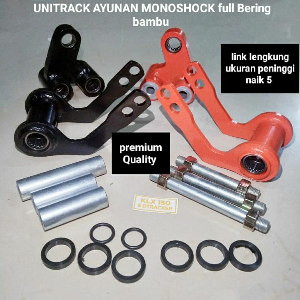 Jual UNITRACK LENGKUNG FULLSET BERING BAMBU KLX150 & D-TRACKER PLUS ...