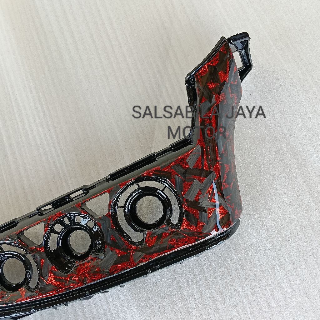 Jual COVER PANEL AC INNOVA REBORN CARBON FORGET MERAH ORIGINAL | Shopee ...