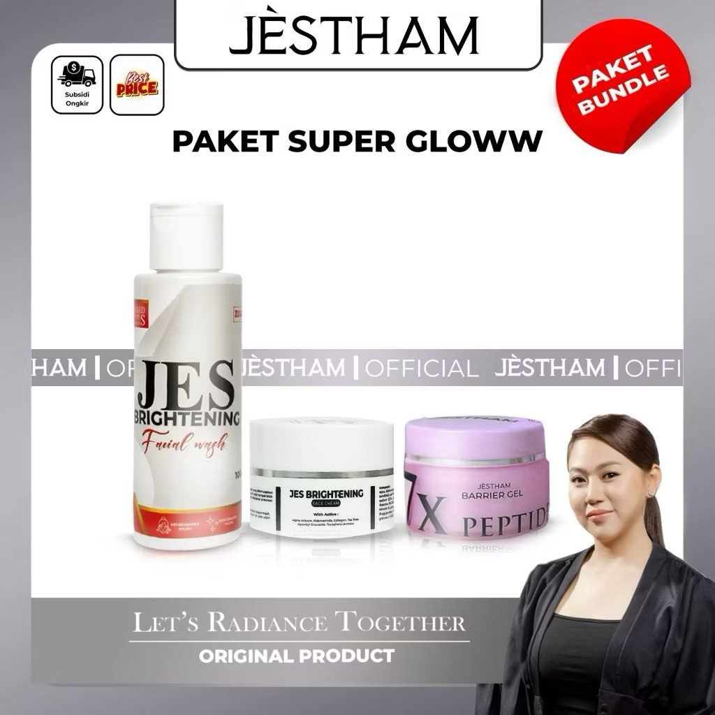 Jual OWNER JESTHAM - PAKET SUPER GLOW 7X | Shopee Indonesia