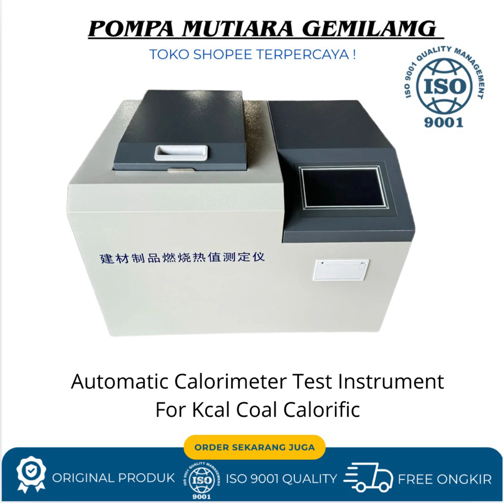 Jual Automatic Calorimeter Test Instrument For Kcal Coal Calorific ...