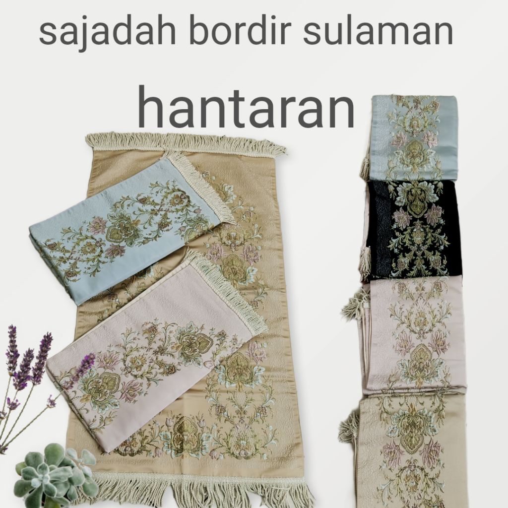 Jual sajadah sulaman bordir hantaran pernikahan | Shopee Indonesia