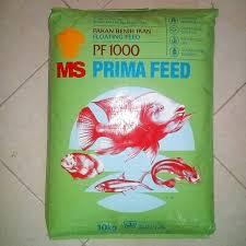 Jual MS prima feed Pf 1000 kemasan 10kg pelet benih ikan size 1mm ...