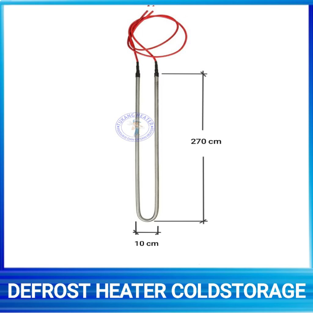 Jual Defrost Heater Pemanas Bunga Es ColdStorage diameter Pipa 8 mm ...