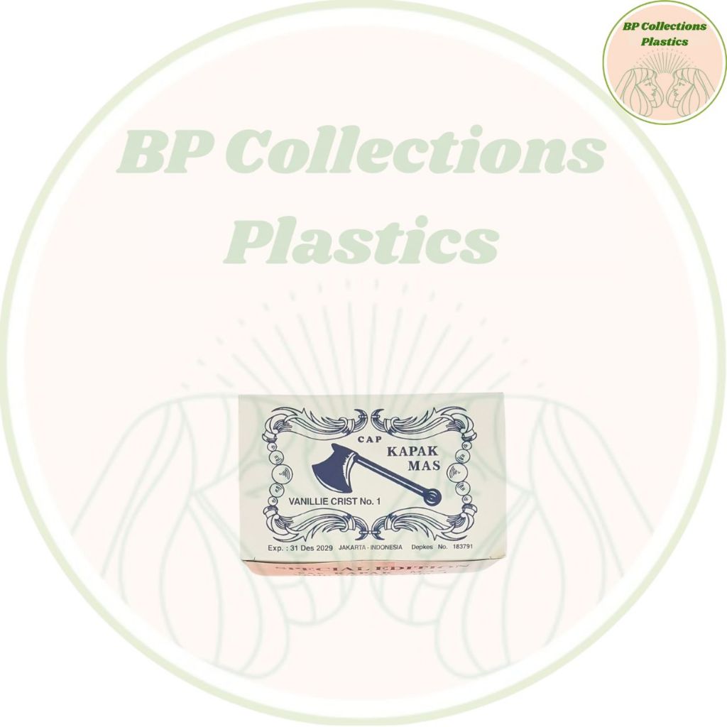 Jual 1 PAK 100sachet VANILI BUBUK VANILLIE KAPAK MAS SACHET VANILLI ...