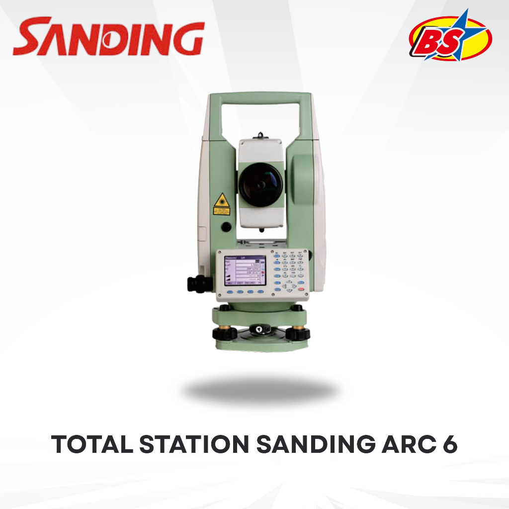 Jual Total Station Sanding Arc 6 Akurasi 2 Detik 1500m Reflectorless ...