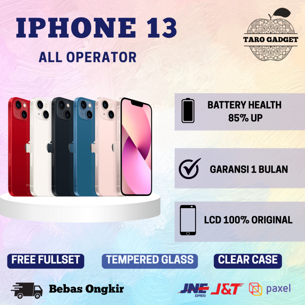 Jual IPhone 13 Inter 256GB All Operator / Wifi Only / Bea Cukai Like ...