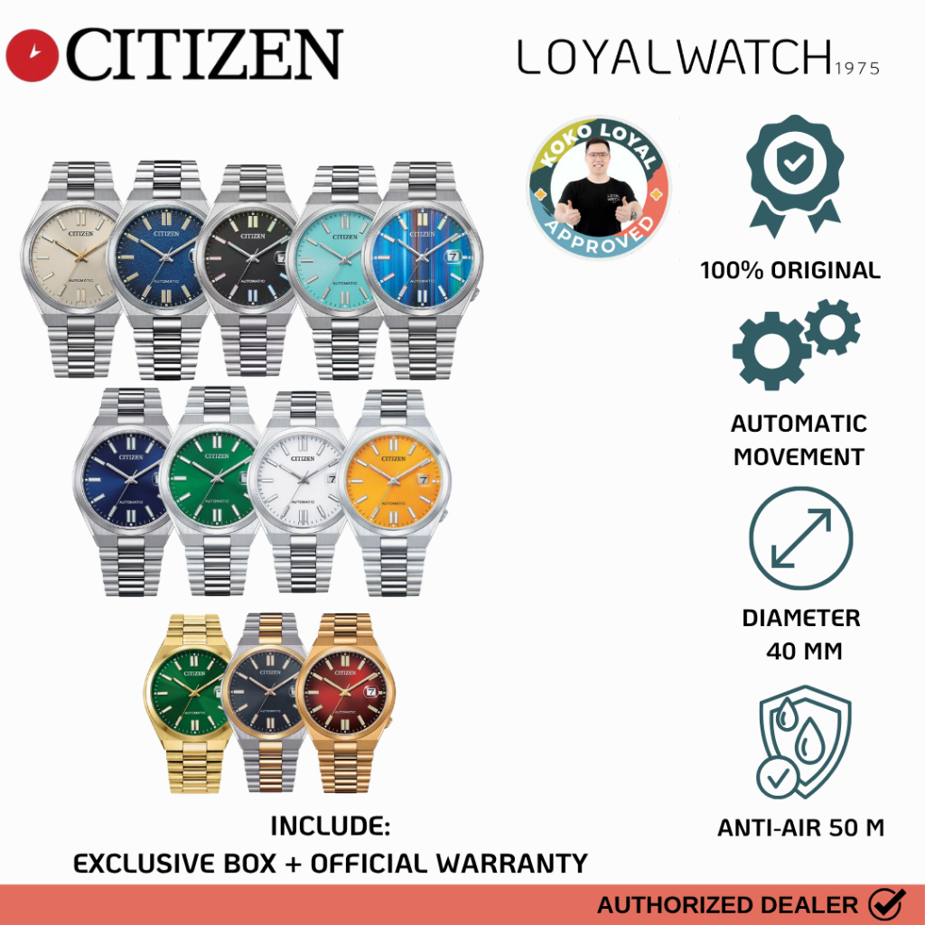 Jual Jam Tangan Citizen Tsuyosa Pria CTZ NJ0150 CTZ NJ0151 CTZ NJ0153 ...