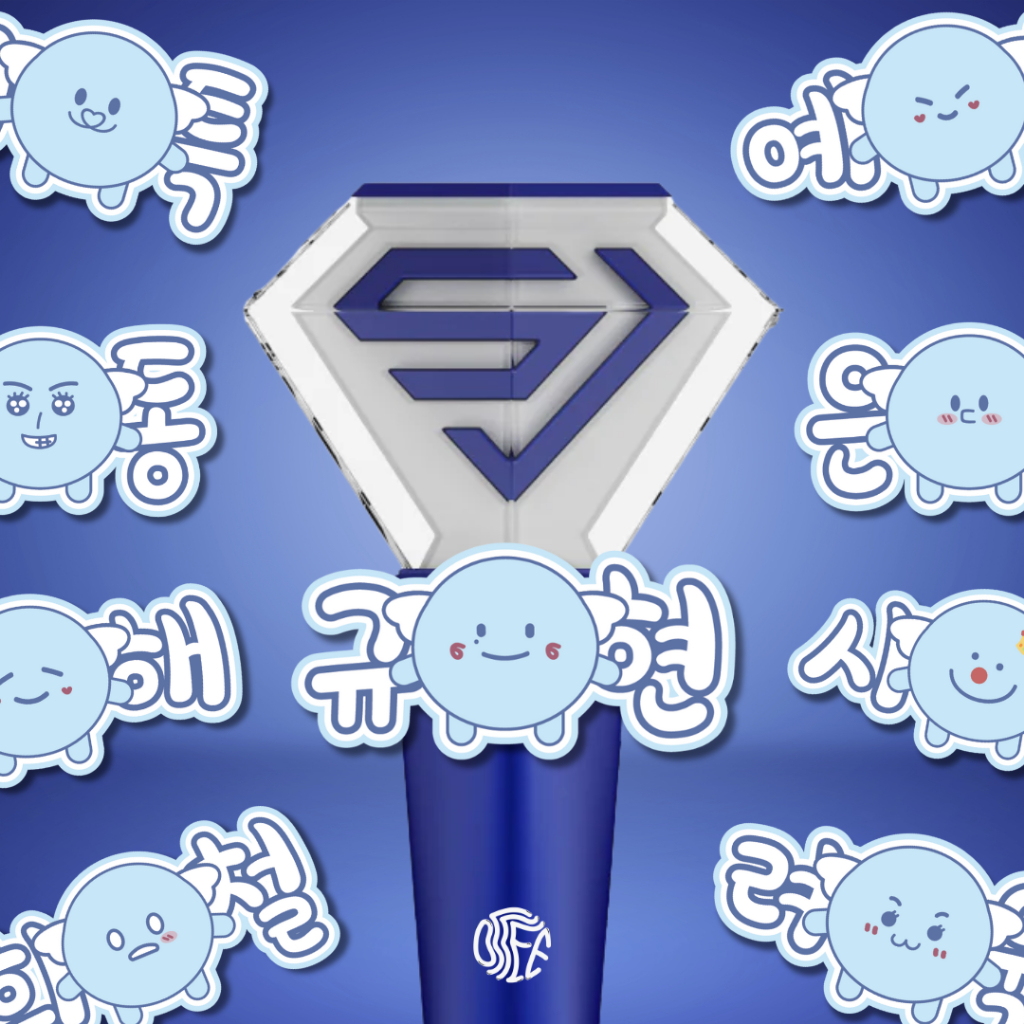 Jual [READY] Lightstick Deco Name Tag Hiasan Aksesoris Waterproof K-Pop ...