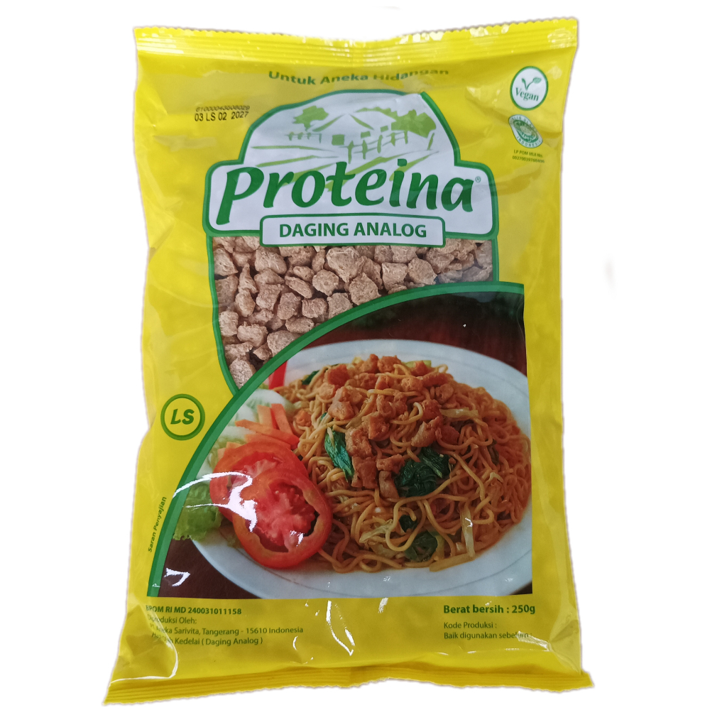 Jual Protena/Proteina LS/Daging Nabati/Daging Vegetarian 250 gr/Plant ...