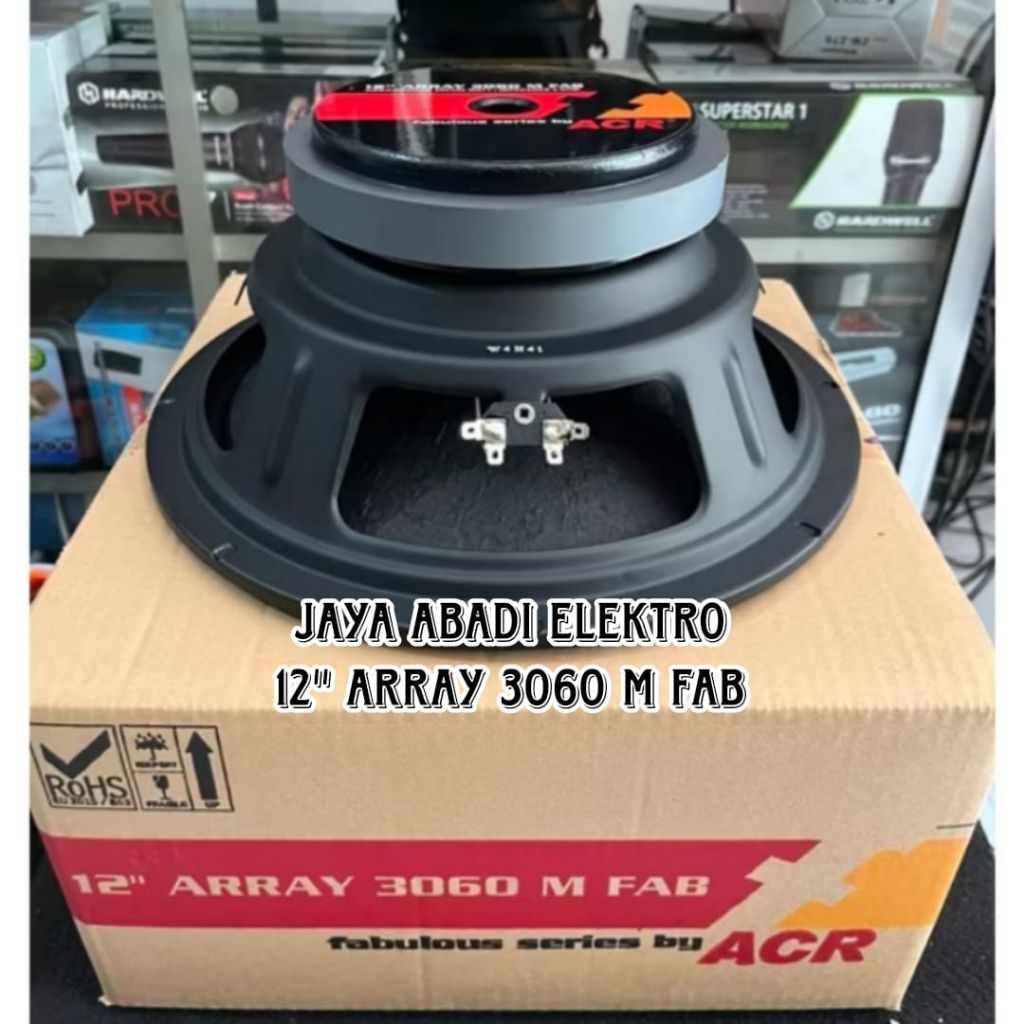 Jual Speaker ACR Fabulous 12 inch ARRAY 3060 M FAB | Shopee Indonesia