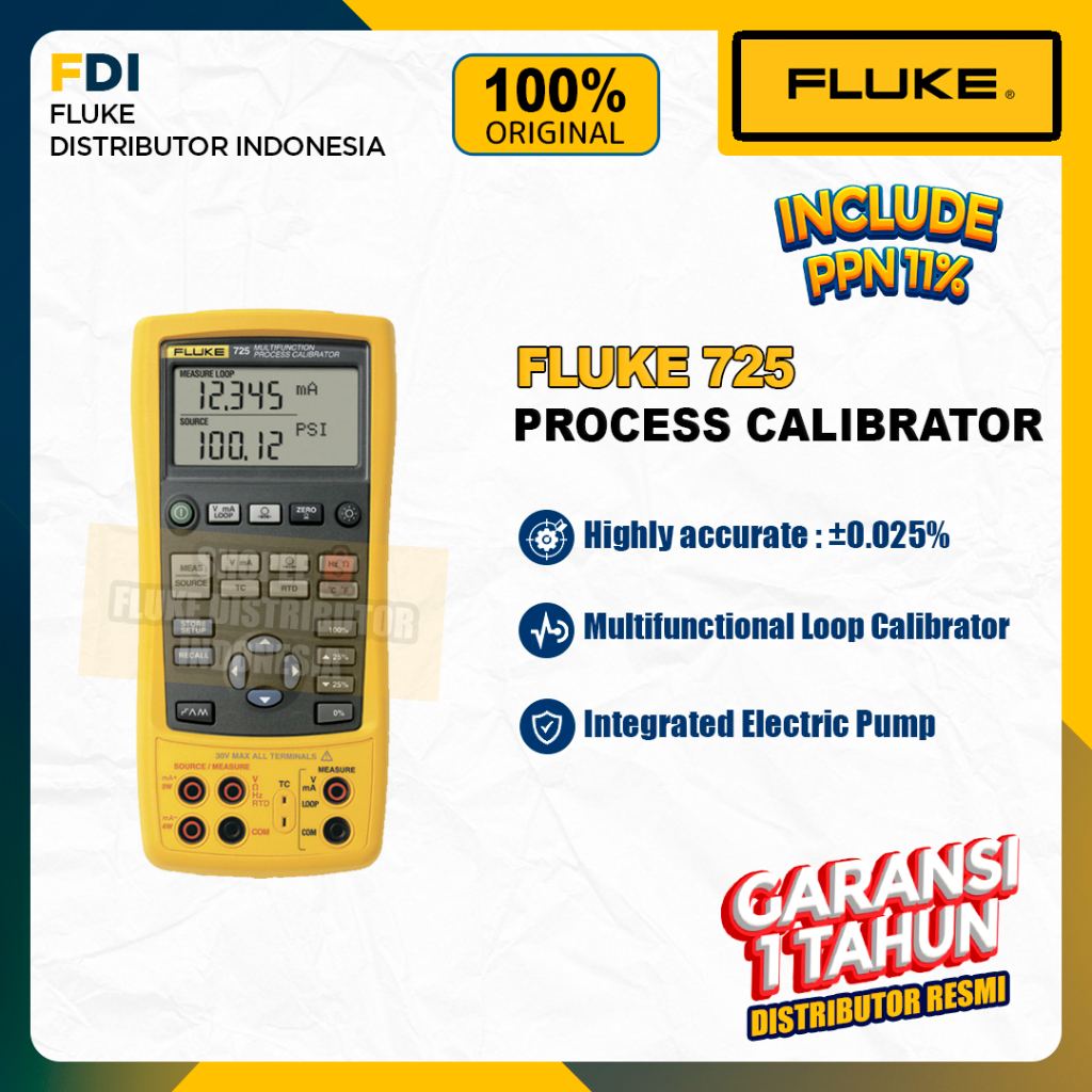 Jual Fluke 725 Multifunction Process Calibrator | Shopee Indonesia