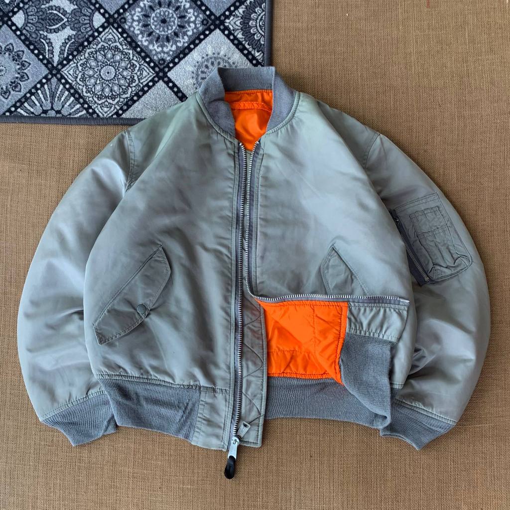 Jual jaket Vtg Ma1 Alpha Industries size M (made in USA) 100% original ...