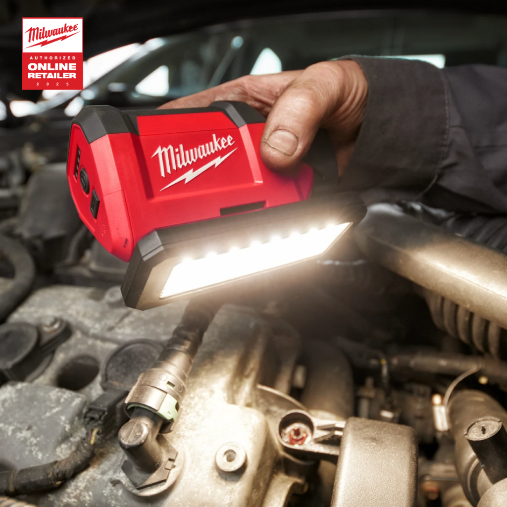 Jual Milwaukee M12 Pivoting Area Light Promo Set | Shopee Indonesia