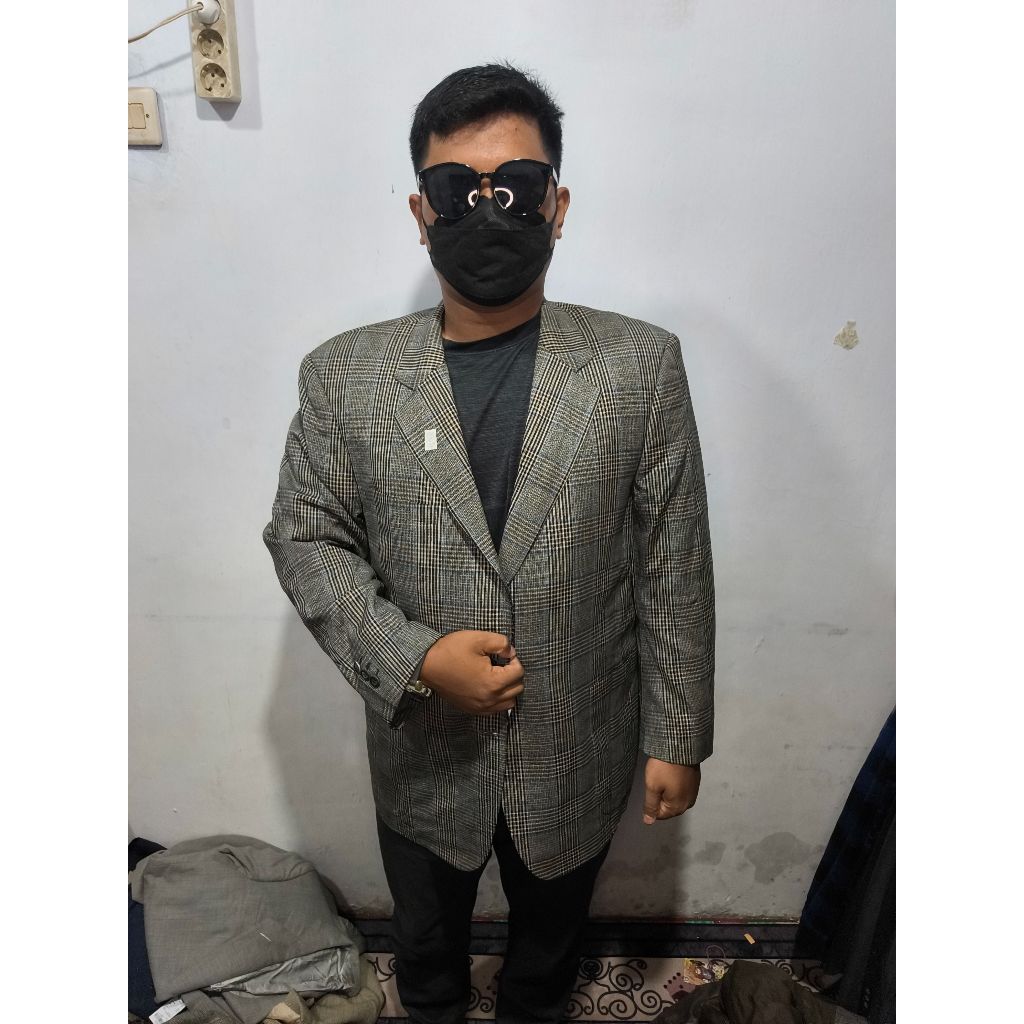 Jual Jas Motif Pria size XL MODE 03 | Blazer Abstrak Pria | Jas Blazer ...