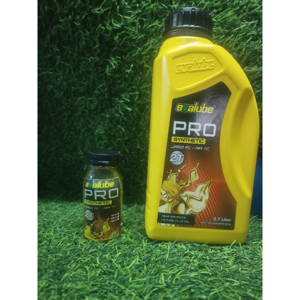 Jual OLI SAMPING EVALUBE PRO 2T ORIGINAL KEMASAN 100 ML | Shopee Indonesia