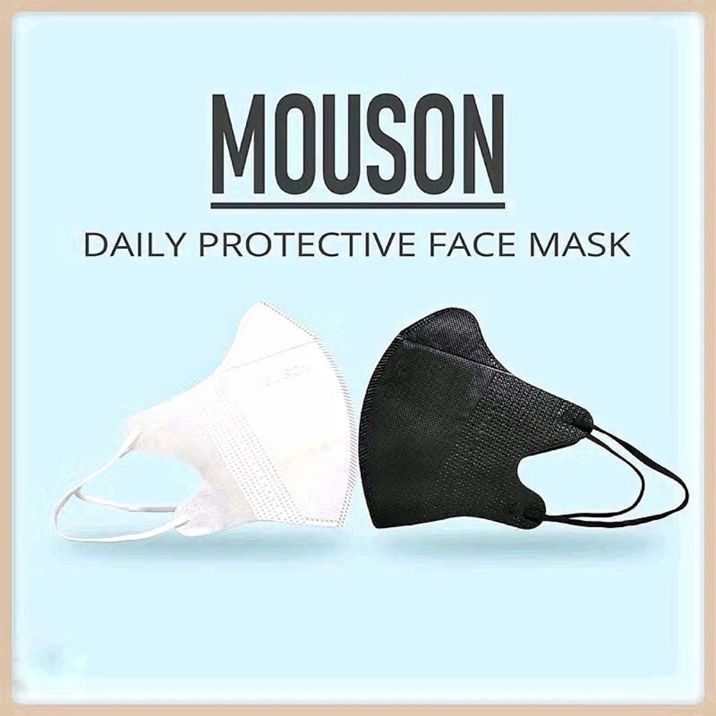Jual Hazn Store | Masker Mouson Original Lembut 4 Ply Premium 1 Box isi ...