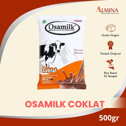 Jual Osamilk Coklat & Osamilk Vanila 500gr - Susu Penambah Berat Badan ...