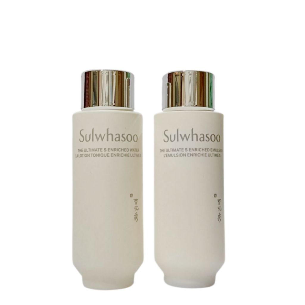 Jual Sulwhasoo Ultimate S Enriched water 25ml + emulsion 25ml | Shopee ...