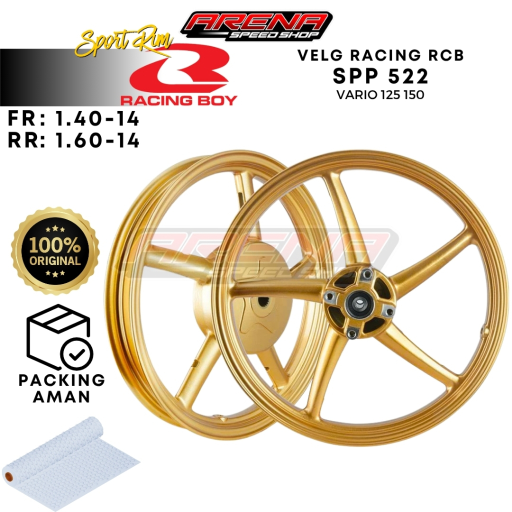 Jual RCB Sport Rim SP522 160x14 & 185x14 - Velg Racing Vario 125 Vario ...