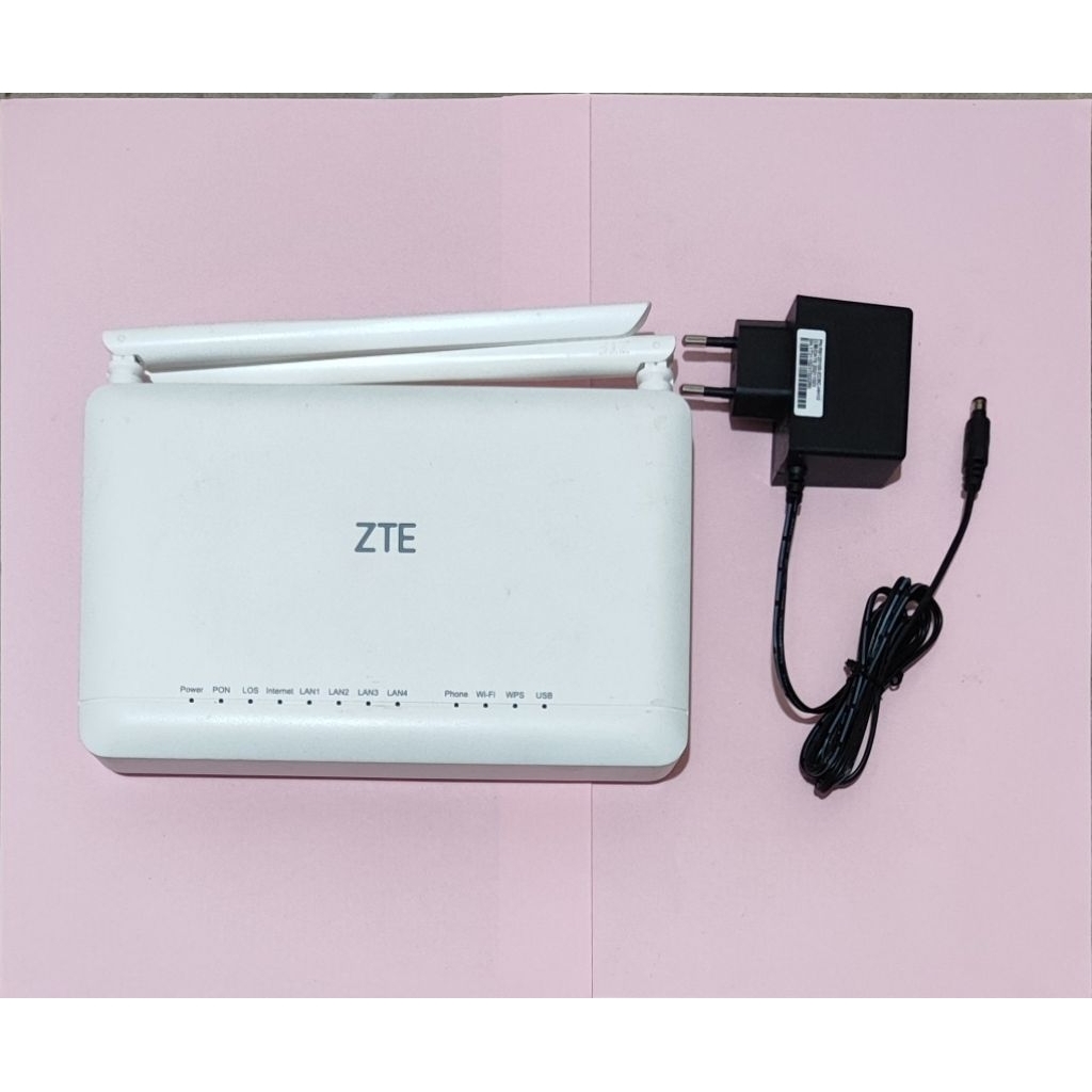Jual ZTE F670L port biru +Adaptor | Shopee Indonesia