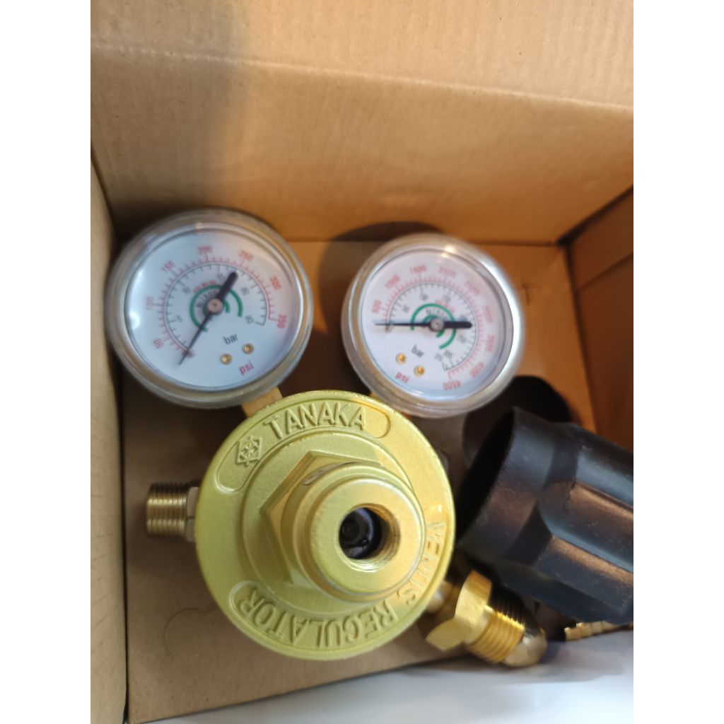 Jual Regulator Tanaka N2 Nitrogen 25 Bar 350psi made in japan | Shopee ...