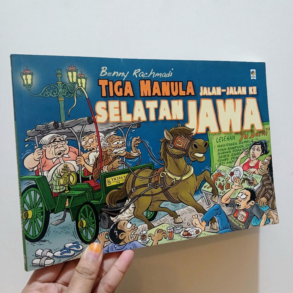 Jual Kartun Benny Rachmadi- Tiga Manula Jalan-Jalan Ke Selatan Jawa ...